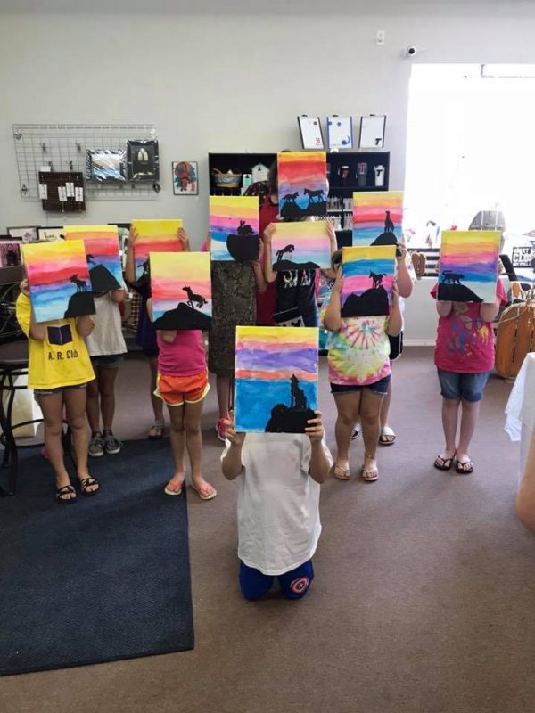 Kids Art Birthday Parties – VineGogh Wine Bar & Art Studio