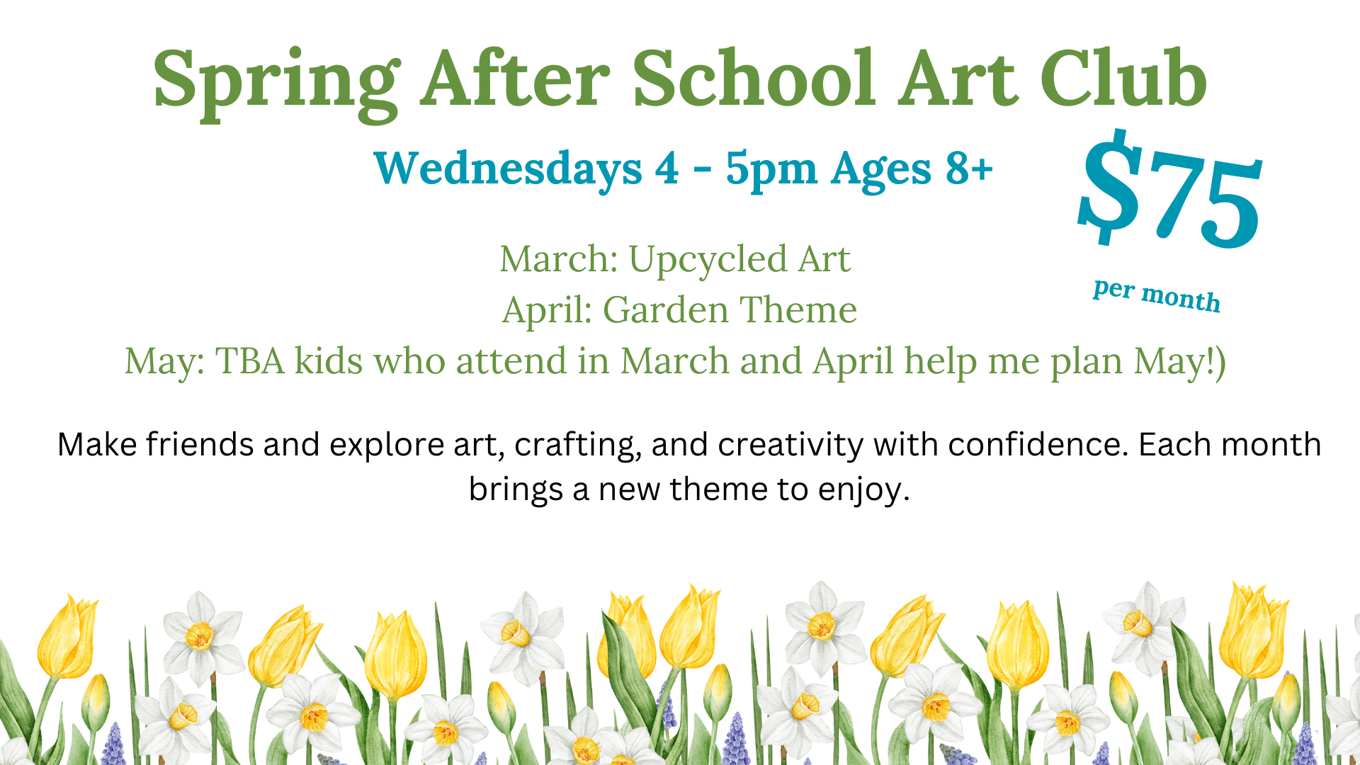 After School Art Program - Vine Gogh Wine Bar & Art Studio
